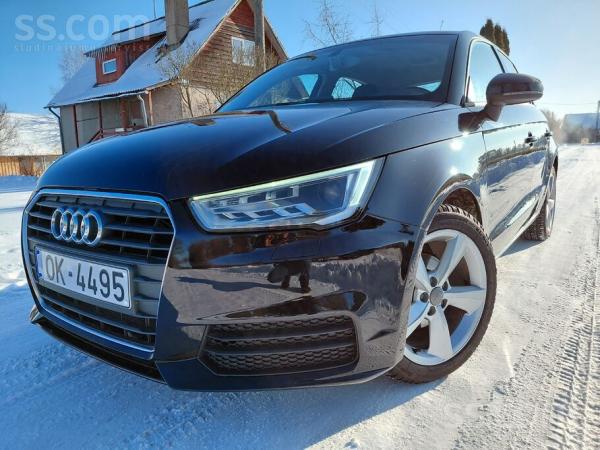 Black Audi A1 2015 in Ogre, with an engine capacity of 1.40 L and mileage of 161 thousand km for 9500 €, photo 2 on AUTOMOTO.COM.LV