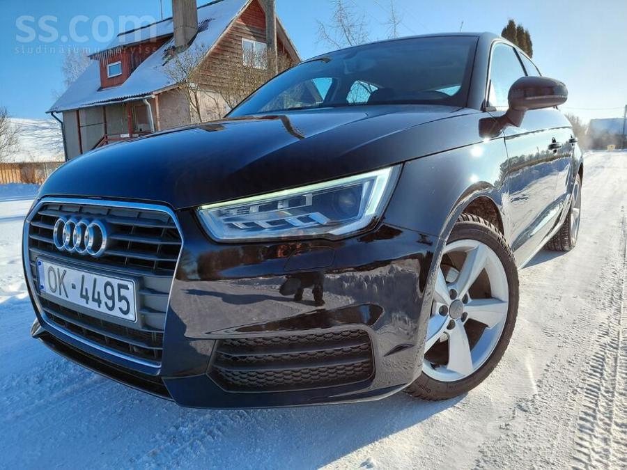 Melns Audi A1 2015 Ogre, ar dzinēja tilpumu 1.40 L un nobraukumu 161 tūkst. km par 9300 €, foto 14 vietnē AUTOMOTO.COM.LV