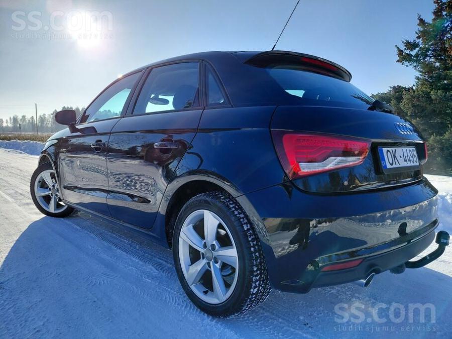 Melns Audi A1 2015 Ogre, ar dzinēja tilpumu 1.40 L un nobraukumu 161 tūkst. km par 9300 €, foto 16 vietnē AUTOMOTO.COM.LV