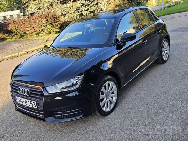 Black Audi A1 2016 in Jekabpils, with an engine capacity of 1.40 L and mileage of 186 thousand km for 6890 €, photo 1 on AUTOMOTO.COM.LV
