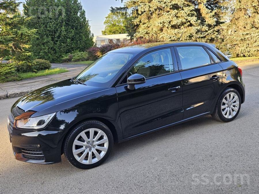 Black Audi A1 2016 in Jekabpils, with an engine capacity of 1.40 L and mileage of 186 thousand km for 6890 €, photo 11 on AUTOMOTO.COM.LV