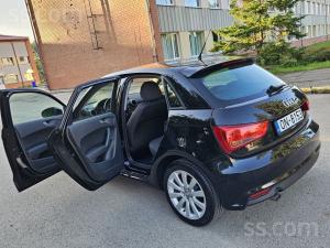 Black Audi A1 2016 in Jekabpils, with an engine capacity of 1.40 L and mileage of 186 thousand km for 6890 €, photo 14 on AUTOMOTO.COM.LV
