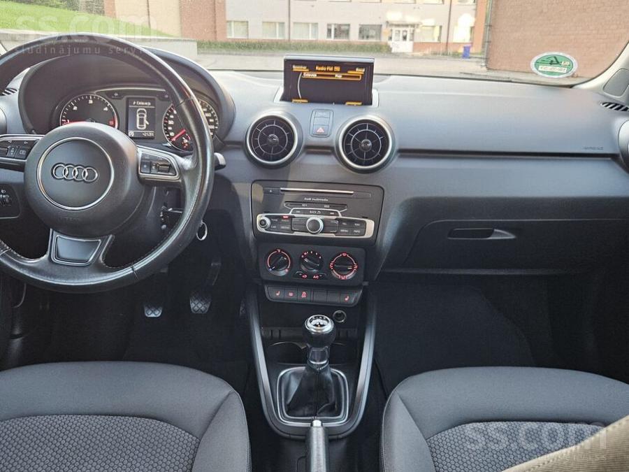 Black Audi A1 2016 in Jekabpils, with an engine capacity of 1.40 L and mileage of 186 thousand km for 6890 €, photo 18 on AUTOMOTO.COM.LV