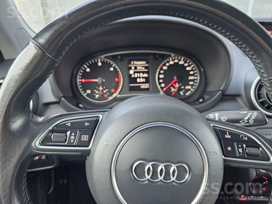 Black Audi A1 2016 in Jekabpils, with an engine capacity of 1.40 L and mileage of 186 thousand km for 6890 €, photo 31 on AUTOMOTO.COM.LV