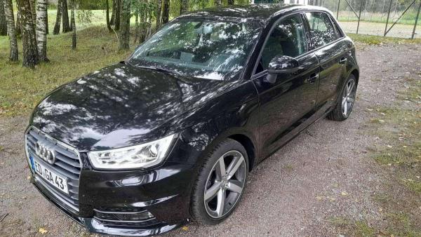 Black Audi A1 2016 in Kaunas, with an engine capacity of 1.00 L and mileage of 137 thousand km for 7650 €, photo 3 on AUTOMOTO.COM.LV