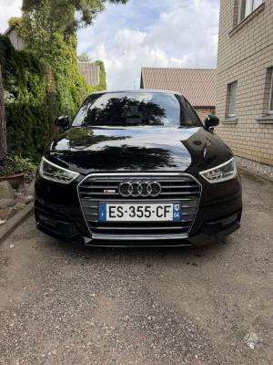 Black Audi A1 2017 in Kaunas, with an engine capacity of 1.40 L and mileage of 105 thousand km for 5400 €, photo 6 on AUTOMOTO.COM.LV