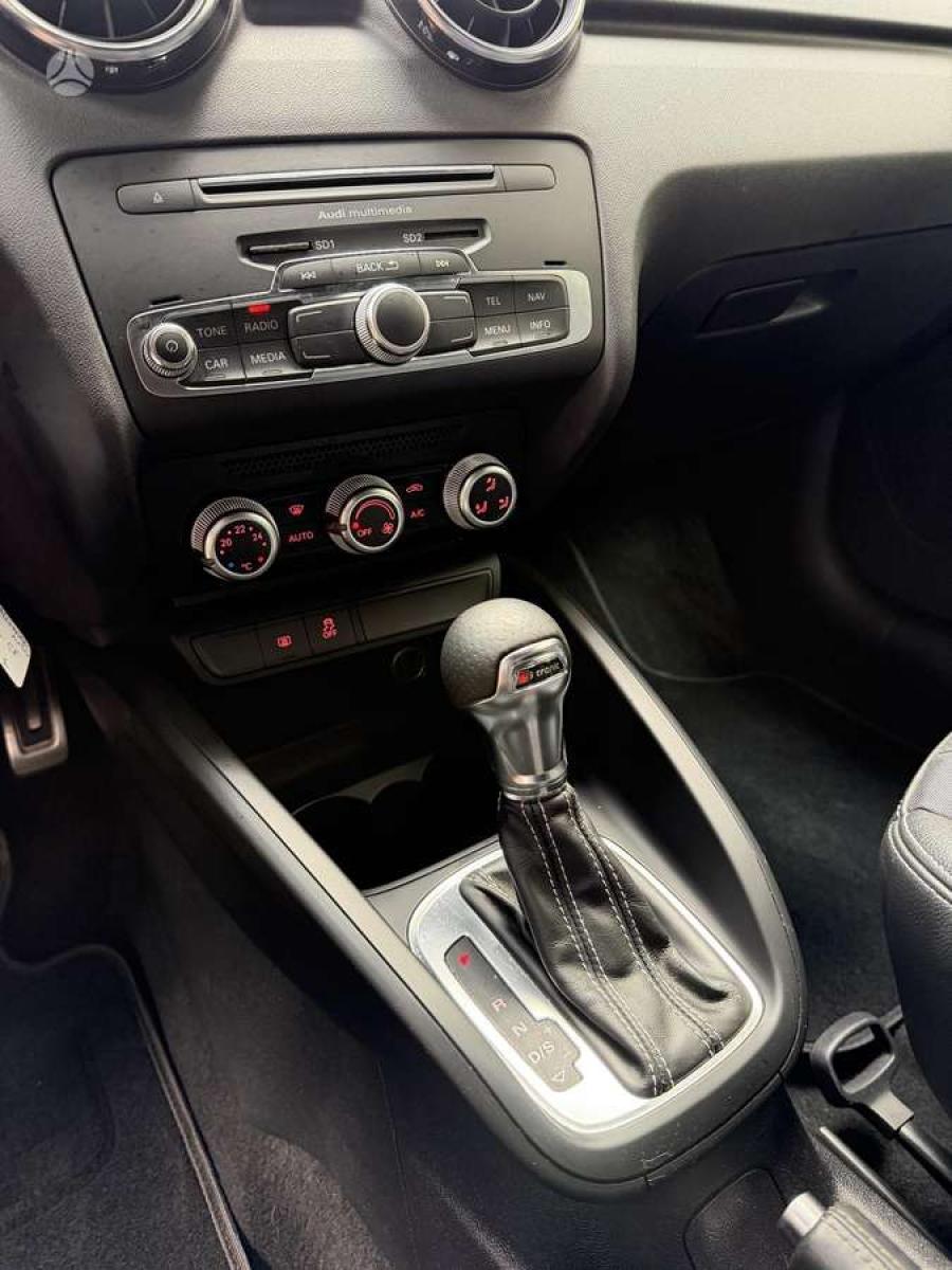 Black Audi A1 2017 in Kaunas, with an engine capacity of 1.40 L and mileage of 105 thousand km for 5400 €, photo 11 on AUTOMOTO.COM.LV
