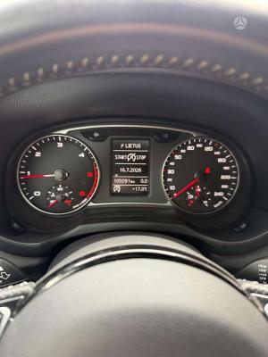 Black Audi A1 2017 in Kaunas, with an engine capacity of 1.40 L and mileage of 105 thousand km for 5400 €, photo 14 on AUTOMOTO.COM.LV