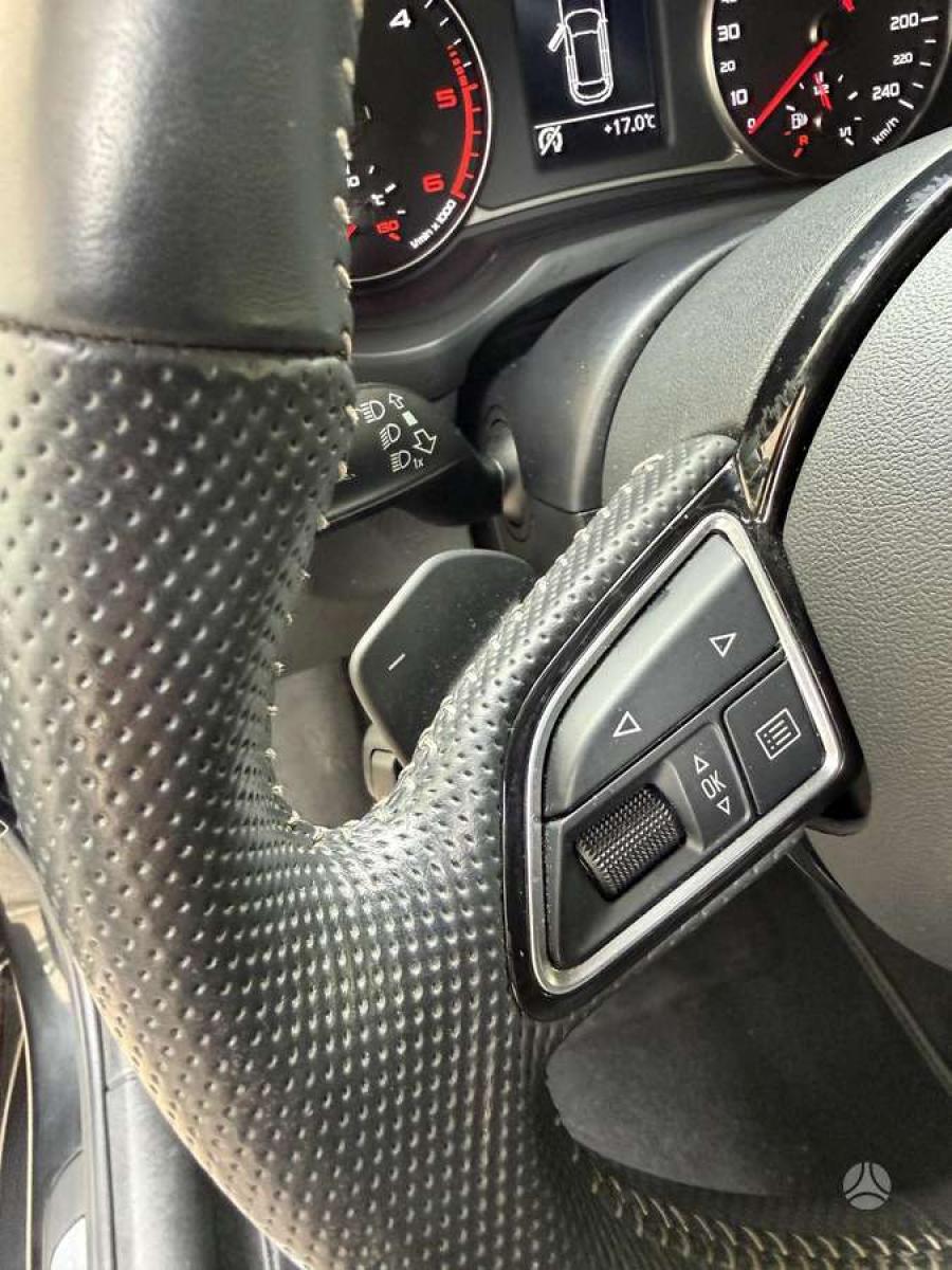 Black Audi A1 2017 in Kaunas, with an engine capacity of 1.40 L and mileage of 105 thousand km for 5400 €, photo 18 on AUTOMOTO.COM.LV