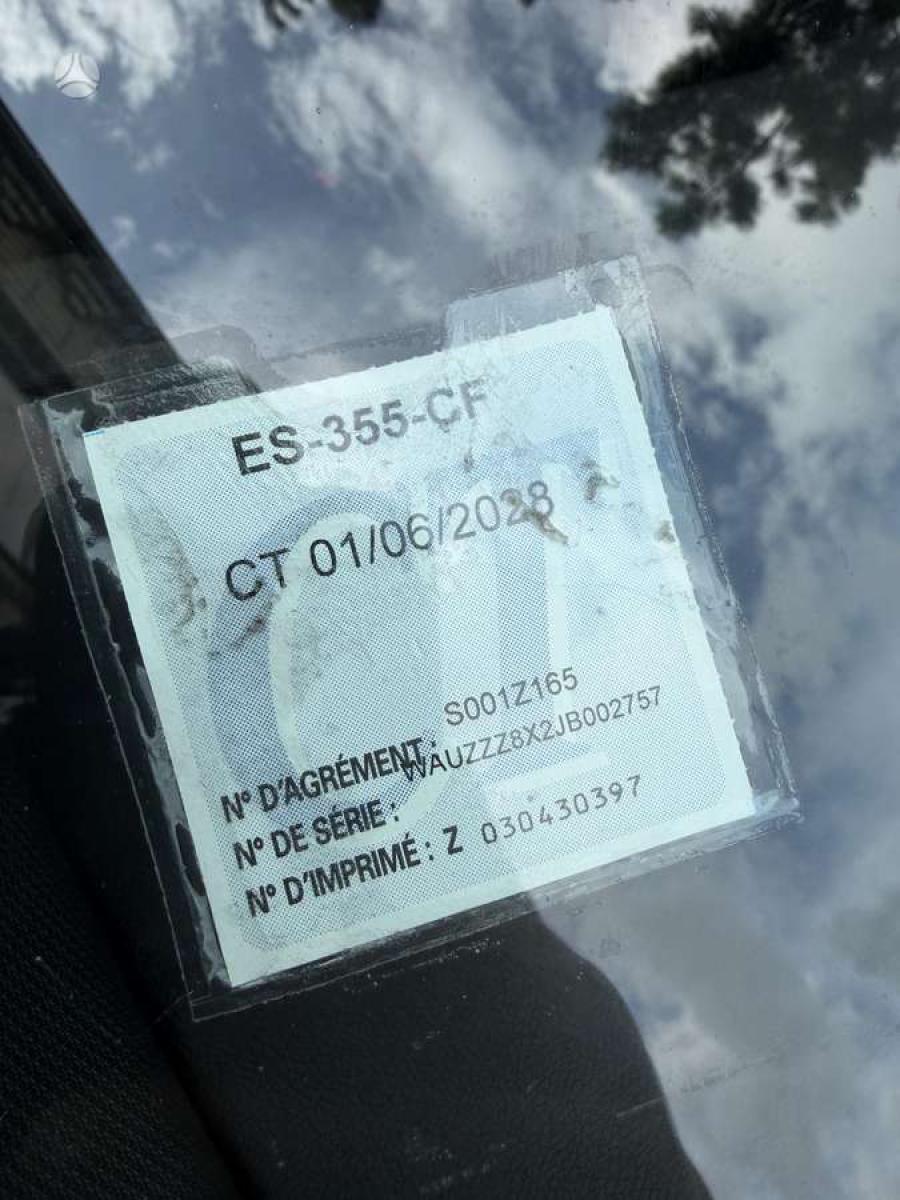 Black Audi A1 2017 in Kaunas, with an engine capacity of 1.40 L and mileage of 105 thousand km for 5400 €, photo 22 on AUTOMOTO.COM.LV