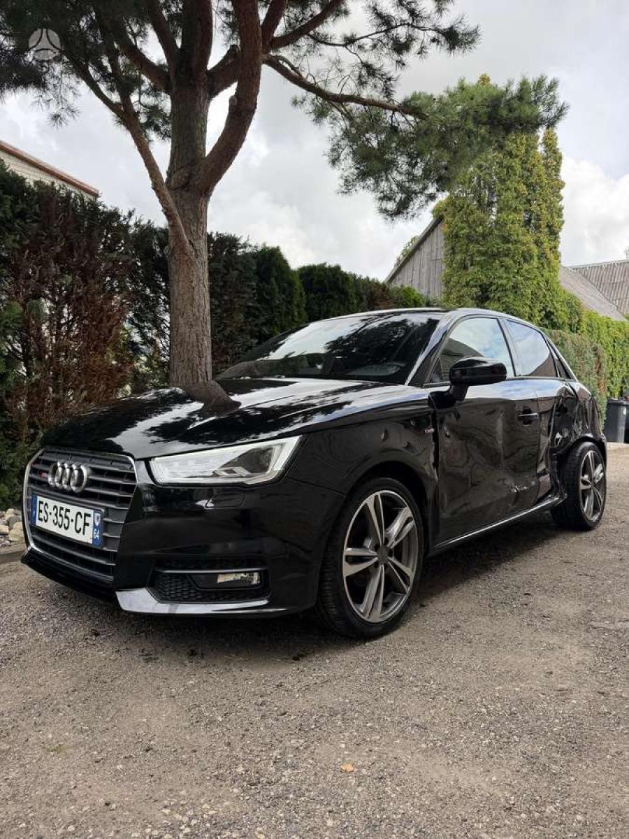 Black Audi A1 2017 in Kaunas, with an engine capacity of 1.42 L and mileage of 105 thousand km for 5400 €, photo 3 on AUTOMOTO.COM.LV