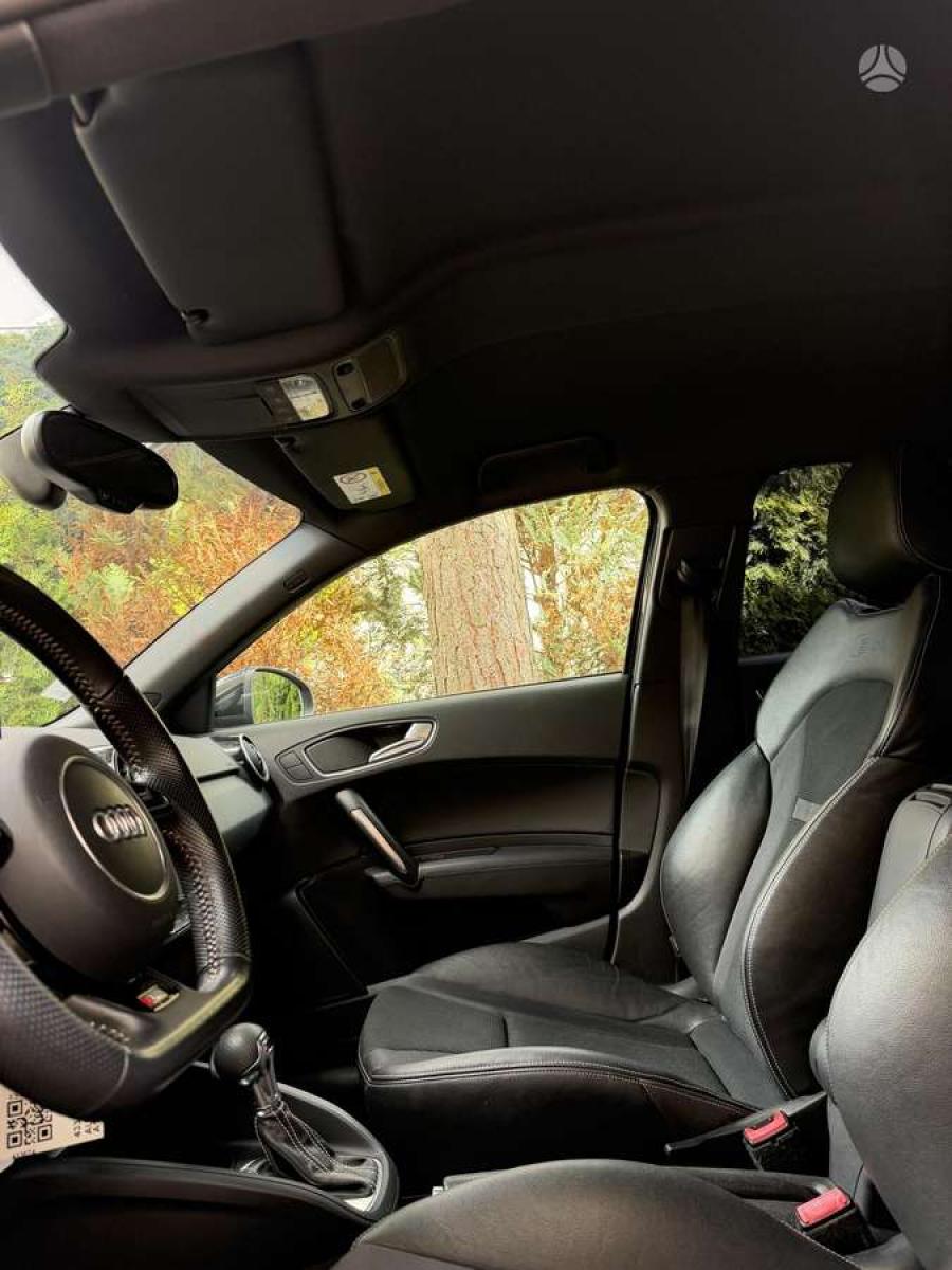 Черный Ауди А1 2017 в Каунас, объемом двигателя 1.40 л и пробегом 105 тыс. км за 5300 €, фото 16 на AUTOMOTO.COM.LV