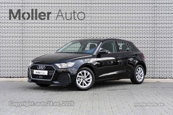 Melns Audi A1 2024 Rīga, ar dzinēja tilpumu 1.00 L un nobraukumu 7 tūkst. km par 18343 €, foto 1 vietnē AUTOMOTO.COM.LV