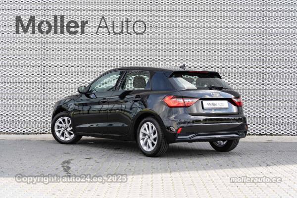 Black Audi A1 2024 in Riga, with an engine capacity of 1.00 L and mileage of 7 thousand km for 18343 €, photo 3 on AUTOMOTO.COM.LV