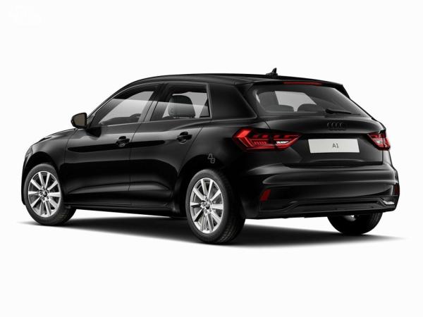 Black Audi A1 2024 in Kaunas, with an engine capacity of 1.00 L and mileage of 17 thousand km for 24419 €, photo 3 on AUTOMOTO.COM.LV