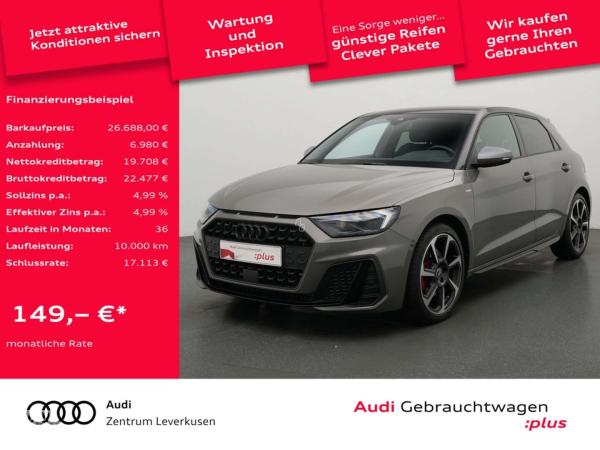Melns Audi A1 2021 Kauņa, ar dzinēja tilpumu 1.50 L un nobraukumu 26 tūkst. km par 29289 €, foto 1 vietnē AUTOMOTO.COM.LV