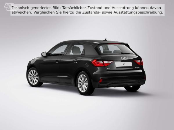 Melns Audi A1 2022 Kauņa, ar dzinēja tilpumu 1.00 L un nobraukumu 43 tūkst. km par 22170 €, foto 3 vietnē AUTOMOTO.COM.LV