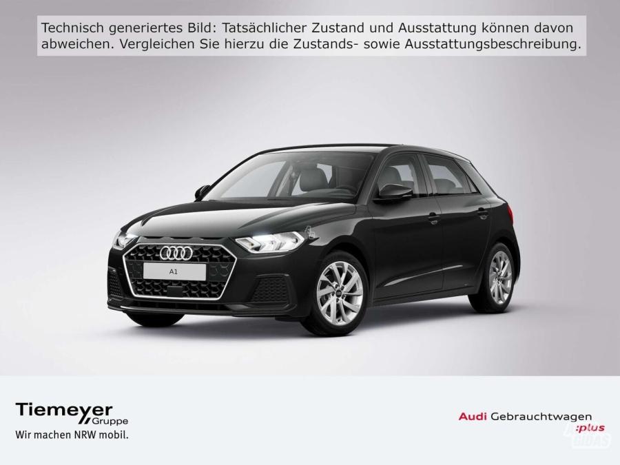 Melns Audi A1 2024 Kauņa, ar dzinēja tilpumu 1.00 L un nobraukumu 23 tūkst. km par 24819 €, foto 1 vietnē AUTOMOTO.COM.LV