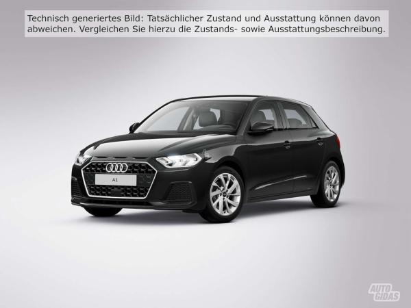 Melns Audi A1 2024 Kauņa, ar dzinēja tilpumu 1.00 L un nobraukumu 23 tūkst. km par 24819 €, foto 2 vietnē AUTOMOTO.COM.LV