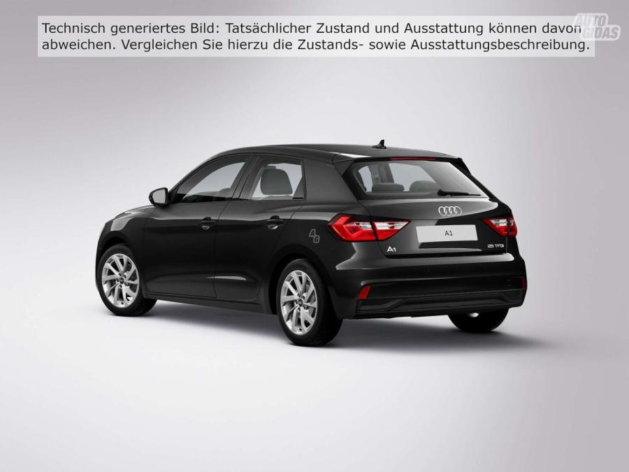 Melns Audi A1 2024 Kauņa, ar dzinēja tilpumu 1.00 L un nobraukumu 23 tūkst. km par 24819 €, foto 4 vietnē AUTOMOTO.COM.LV