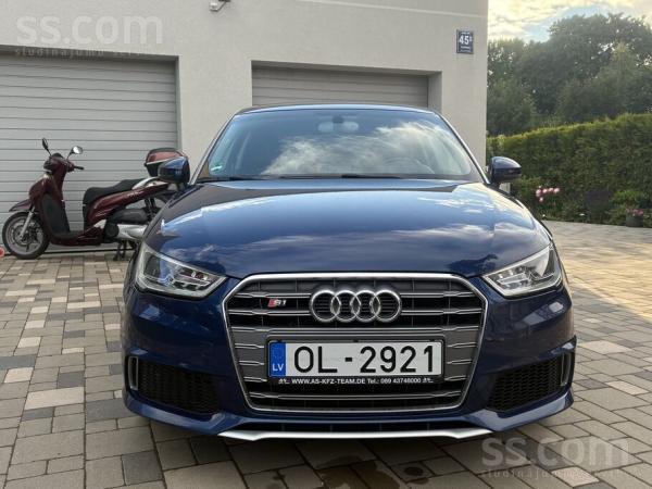 Blue Audi A1 2016 in Riga, with an engine capacity of 2.00 L and mileage of 197 thousand km for 16500 €, photo 1 on AUTOMOTO.COM.LV