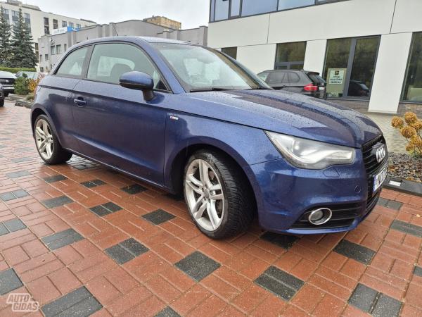 Blue Audi A1 2011 in Vilnius, with an engine capacity of 1.40 L and mileage of 310 thousand km for 4150 €, photo 1 on AUTOMOTO.COM.LV