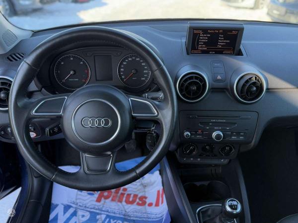 Blue Audi A1 2011 in Kretinga, with an engine capacity of 1.60 L and mileage of 233 thousand km for 4600 €, photo 10 on AUTOMOTO.COM.LV