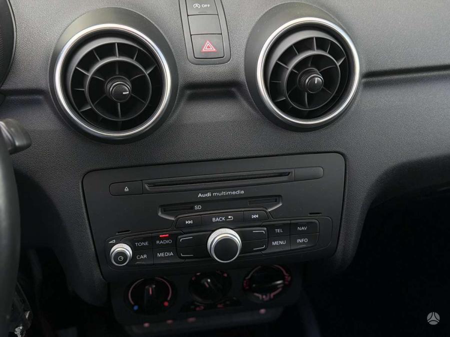 Blue Audi A1 2011 in Kretinga, with an engine capacity of 1.60 L and mileage of 234 thousand km for 4350 €, photo 11 on AUTOMOTO.COM.LV