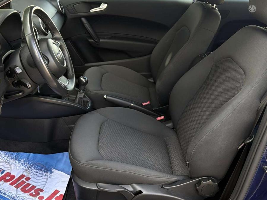 Blue Audi A1 2011 in Kretinga, with an engine capacity of 1.60 L and mileage of 234 thousand km for 4350 €, photo 21 on AUTOMOTO.COM.LV