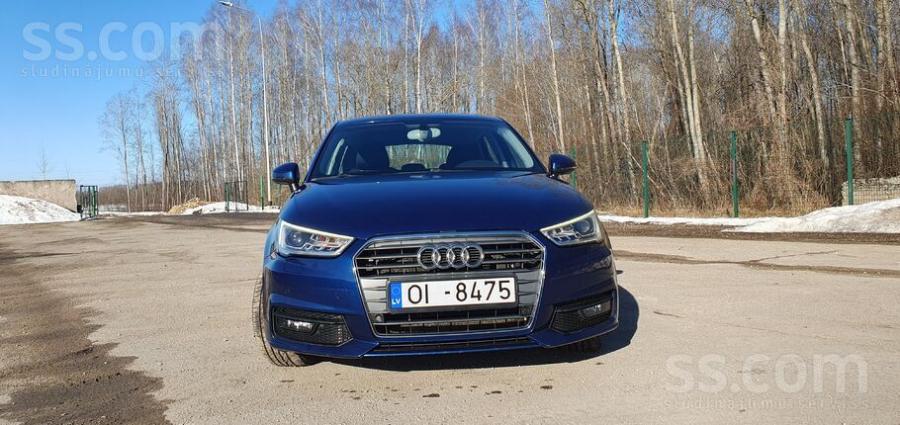 Zils Audi A1 2015 Aizkraukle, ar dzinēja tilpumu 1.40 L un nobraukumu 160 tūkst. km par 7700 €, foto 4 vietnē AUTOMOTO.COM.LV