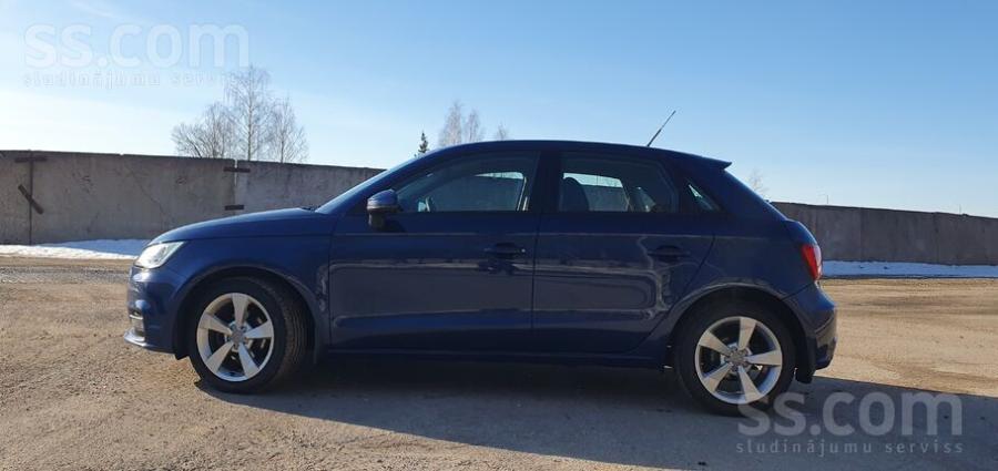 Zils Audi A1 2015 Aizkraukle, ar dzinēja tilpumu 1.40 L un nobraukumu 160 tūkst. km par 7700 €, foto 5 vietnē AUTOMOTO.COM.LV
