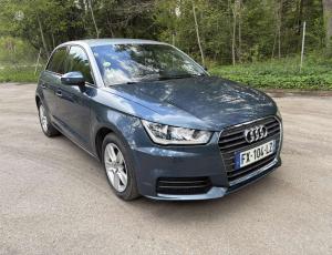 Zils Audi A1 2015 Tauragė, ar dzinēja tilpumu 1.60 L un nobraukumu 209 tūkst. km par 6400 €, foto  vietnē AUTOMOTO.COM.LV