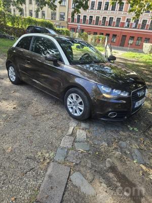 Brown Audi A1 2013 in Riga, with an engine capacity of 1.60 L and mileage of 217 thousand km for 4800 €, photo 7 on AUTOMOTO.COM.LV