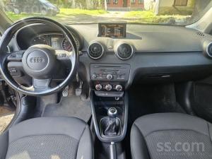 Brown Audi A1 2013 in Riga, with an engine capacity of 1.60 L and mileage of 217 thousand km for 4800 €, photo 9 on AUTOMOTO.COM.LV