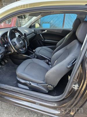 Brown Audi A1 2013 in Riga, with an engine capacity of 1.60 L and mileage of 217 thousand km for 4800 €, photo 11 on AUTOMOTO.COM.LV