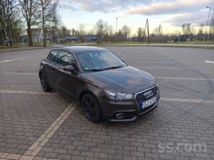 Brown Audi A1 2010 in Riga, with an engine capacity of 1.60 L and mileage of 258 thousand km for 5250 €, photo 2 on AUTOMOTO.COM.LV