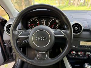 Brown Audi A1 2010 in Utena, with an engine capacity of 1.40 L and mileage of 266 thousand km for 4950 €, photo 14 on AUTOMOTO.COM.LV