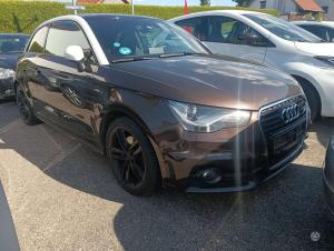 Brown Audi A1 2011 in Utena, with an engine capacity of 1.39 L and mileage of 241 thousand km for 4650 €, photo  on AUTOMOTO.COM.LV