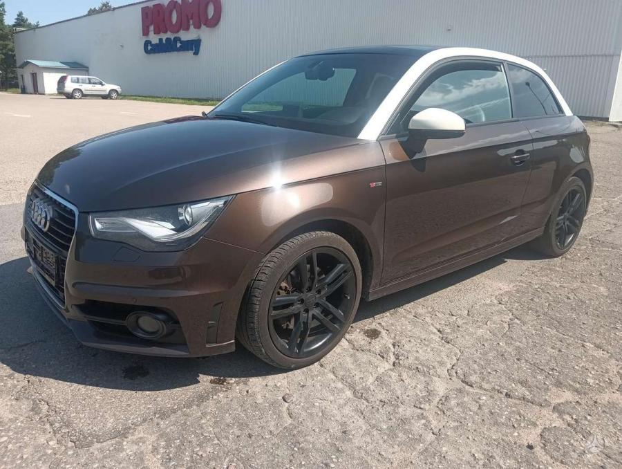 Brūns Audi A1 2011 Utena, ar dzinēja tilpumu 1.39 L un nobraukumu 245 tūkst. km par 5990 €, foto 1 vietnē AUTOMOTO.COM.LV