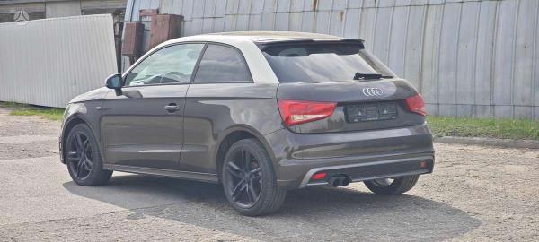 Audi A1 2011 in Utena on AUTOMOTO.COM.LV Brown Audi A1 2011 in Utena, with an engine capacity of 1.39 L and mileage of 243 thousand km for 5450 €, photo 6 on AUTOMOTO.COM.LV