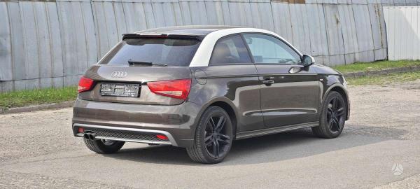 Audi A1 2011 in Utena on AUTOMOTO.COM.LV Brown Audi A1 2011 in Utena, with an engine capacity of 1.39 L and mileage of 243 thousand km for 5450 €, photo 7 on AUTOMOTO.COM.LV