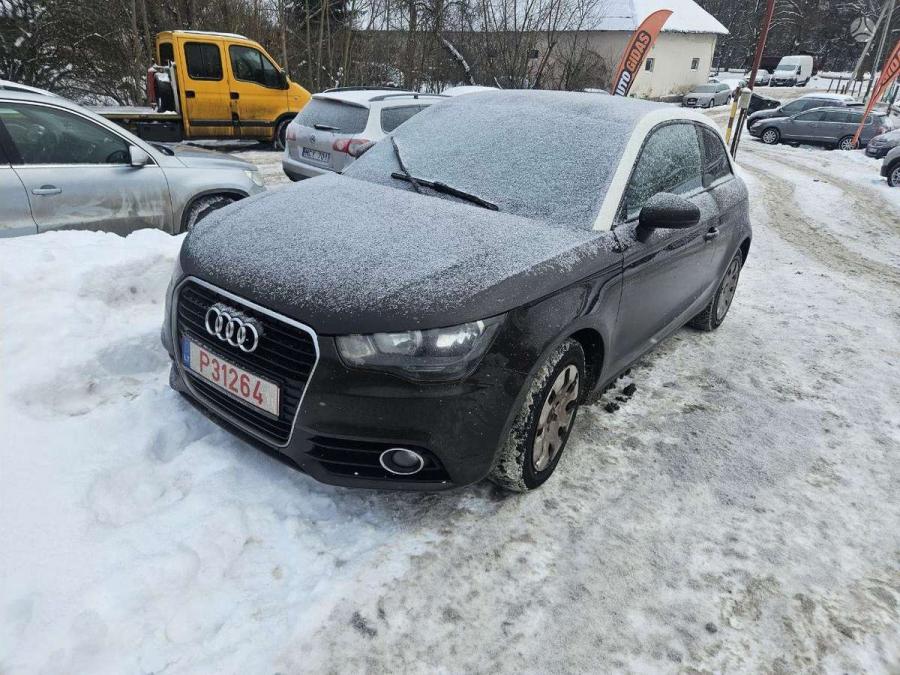 Brūns Audi A1 2012 Viļņa, ar dzinēja tilpumu 1.60 L un nobraukumu 250 tūkst. km par 4500 €, foto 1 vietnē AUTOMOTO.COM.LV