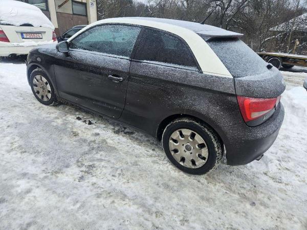 Brown Audi A1 2012 in Vilnius, with an engine capacity of 1.60 L and mileage of 250 thousand km for 4500 €, photo 4 on AUTOMOTO.COM.LV