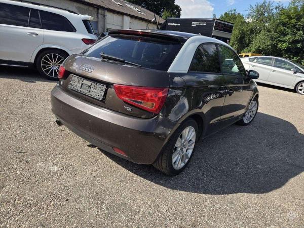 Brown Audi A1 2012 in Vilnius, with an engine capacity of 1.60 L and mileage of 249 thousand km for 3900 €, photo 4 on AUTOMOTO.COM.LV