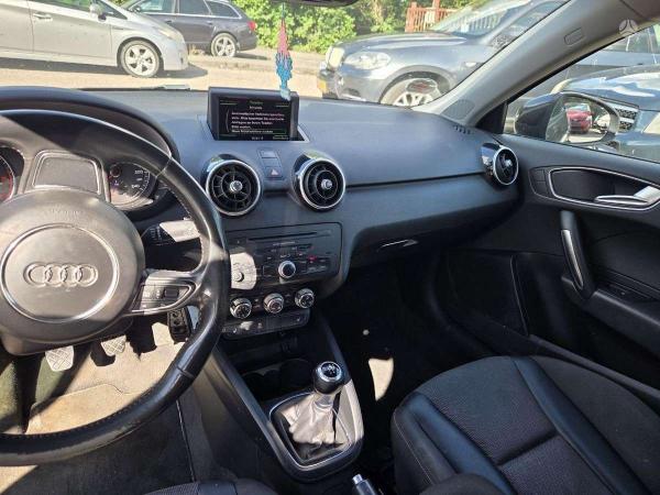 Brown Audi A1 2012 in Vilnius, with an engine capacity of 1.60 L and mileage of 249 thousand km for 3900 €, photo 7 on AUTOMOTO.COM.LV