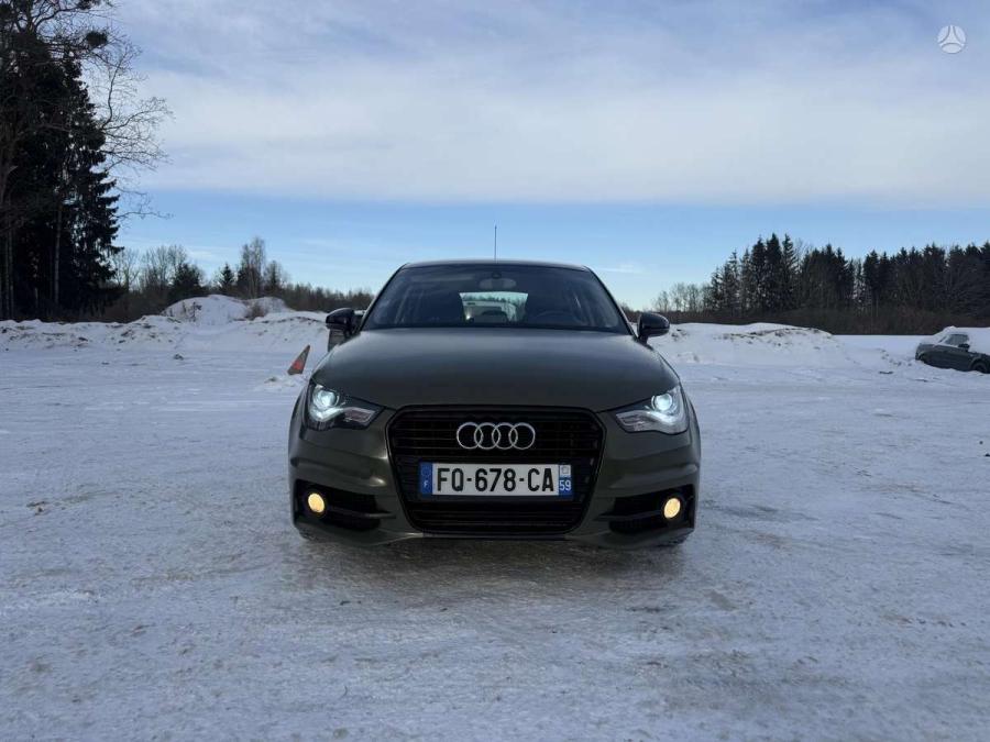 Green Audi A1 2014 in Kaunas, with an engine capacity of 1.60 L and mileage of 252 thousand km for 4790 €, photo 5 on AUTOMOTO.COM.LV
