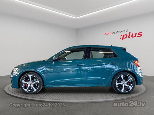 Green Audi A1 2020 in Tallinn, with an engine capacity of 1.50 L and mileage of 54 thousand km for 18900 €, photo 3 on AUTOMOTO.COM.LV