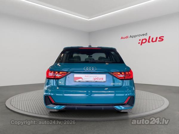 Green Audi A1 2020 in Tallinn, with an engine capacity of 1.50 L and mileage of 54 thousand km for 18900 €, photo 5 on AUTOMOTO.COM.LV