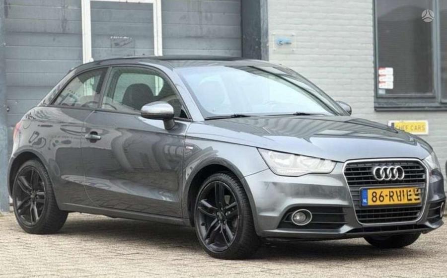 Grey Audi A1 2011 in Vilnius, with an engine capacity of 1.39 L and mileage of 160 thousand km for 5600 €, photo 1 on AUTOMOTO.COM.LV