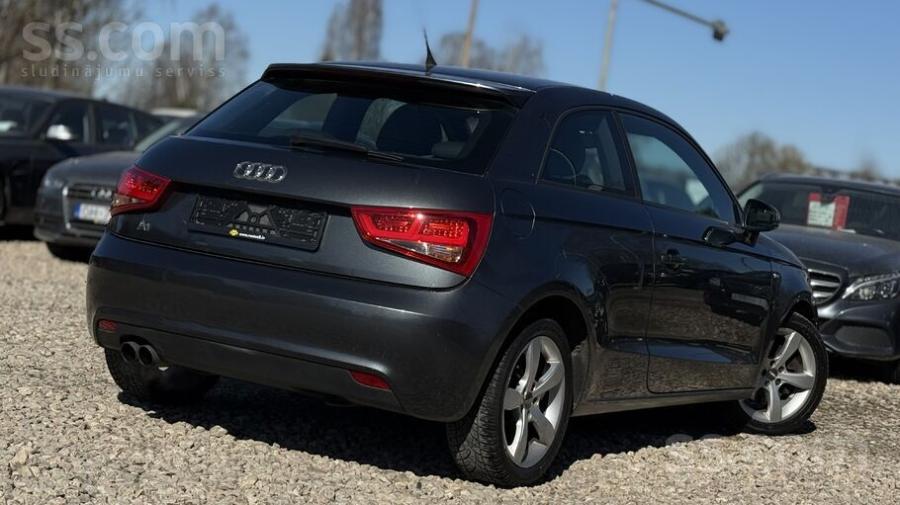 Pelēks Audi A1 2011 Jelgava, ar dzinēja tilpumu 1.40 L un nobraukumu 209 tūkst. km par 5990 €, foto 4 vietnē AUTOMOTO.COM.LV